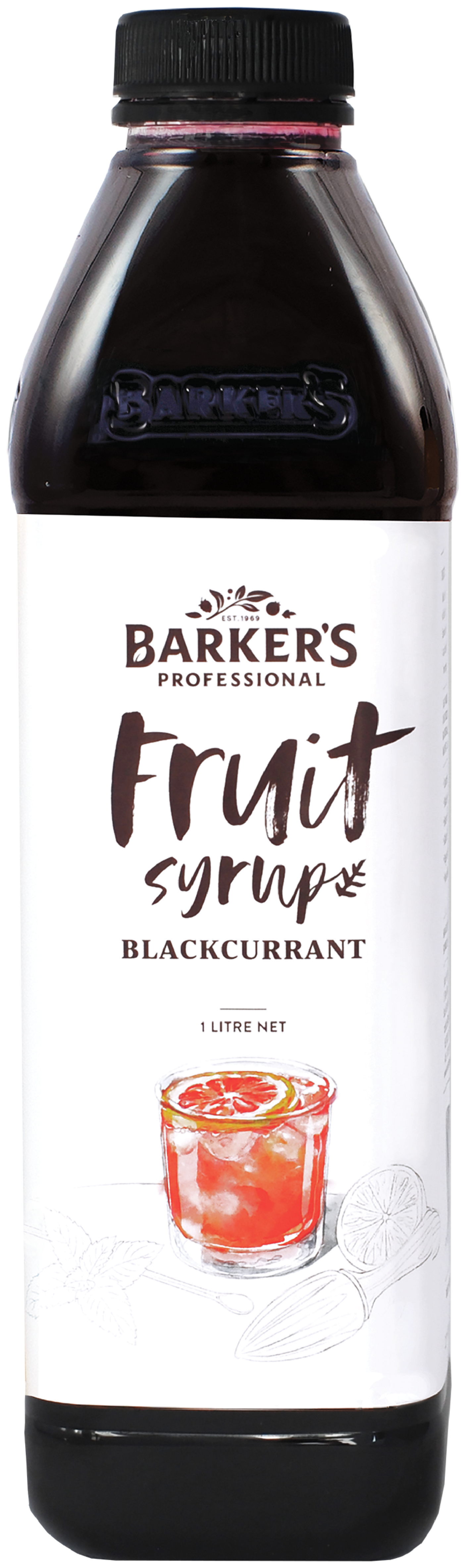 Barker's Professional Blackcurrant Fruit Syrup 1L – Barker's of Geraldine
