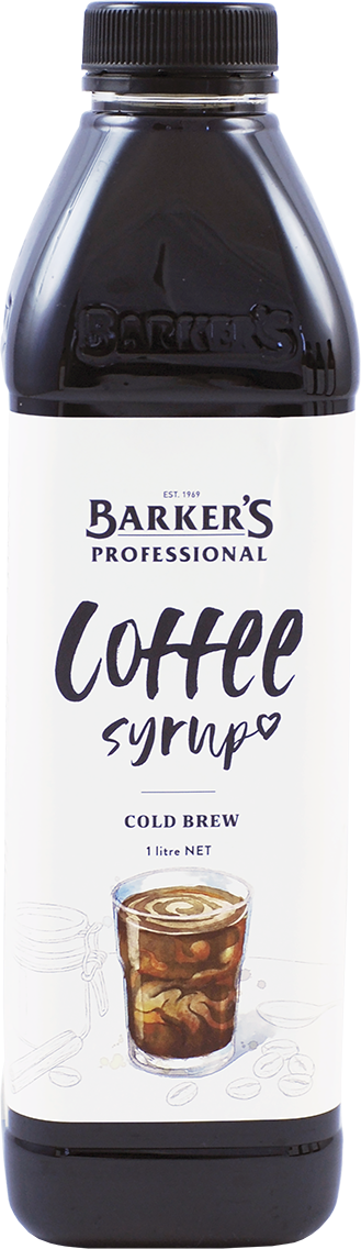 Barker's Professional Cold Brew Coffee Syrup 1L – Barker's of Geraldine
