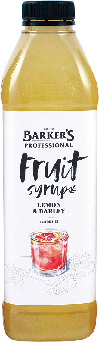 Barker's Professional Lemon & Barley Syrup 1L – Barker's of Geraldine
